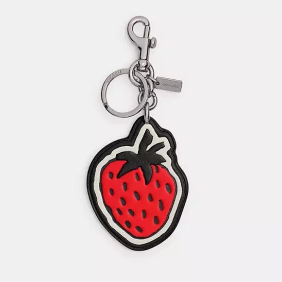 Coach | Accessories | New Coach Strawberry Bag Charm | Poshmark